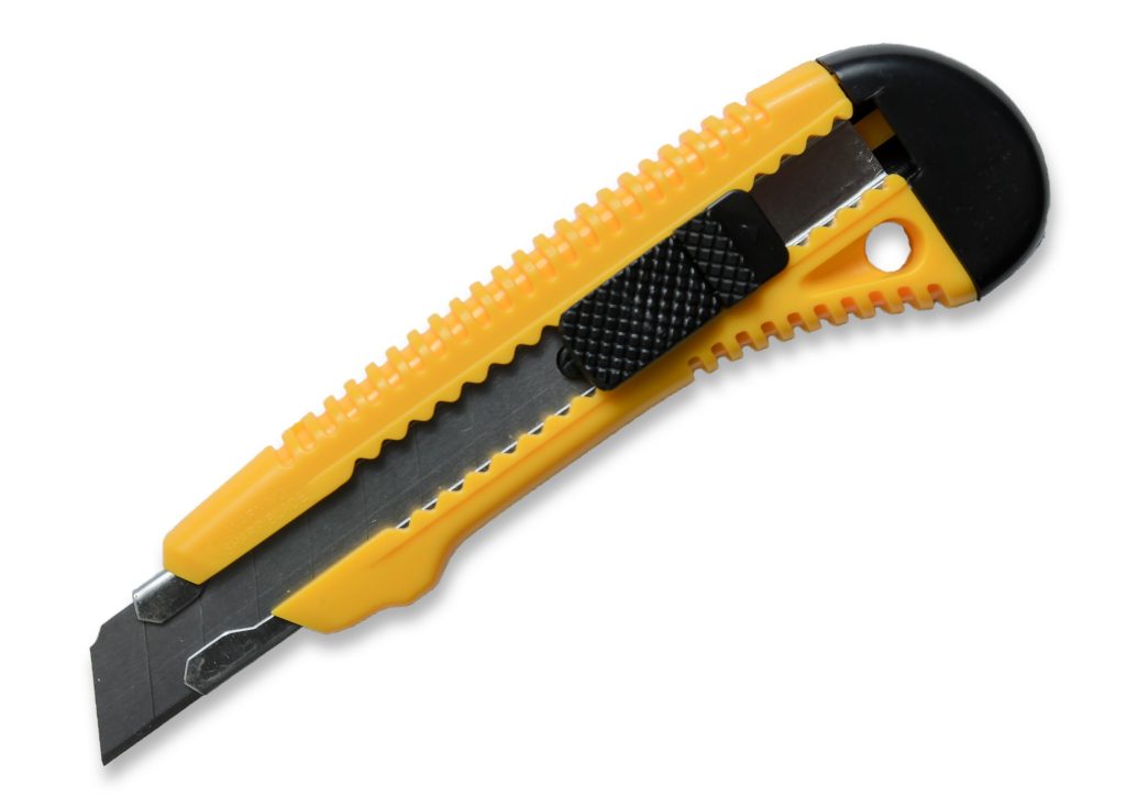 Heavy Duty knife with steel spine - Blades And Knives Direct